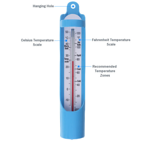 Scoop Bath Thermometer Monitor Bath Water Temperature