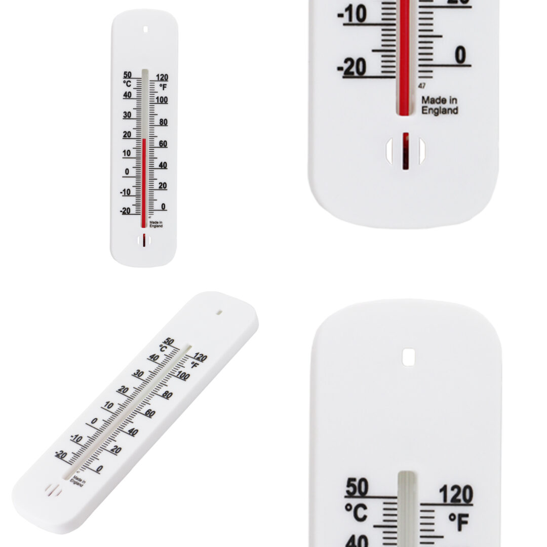 Wall Thermometer - 150mm Plastic Hanging Thermometer