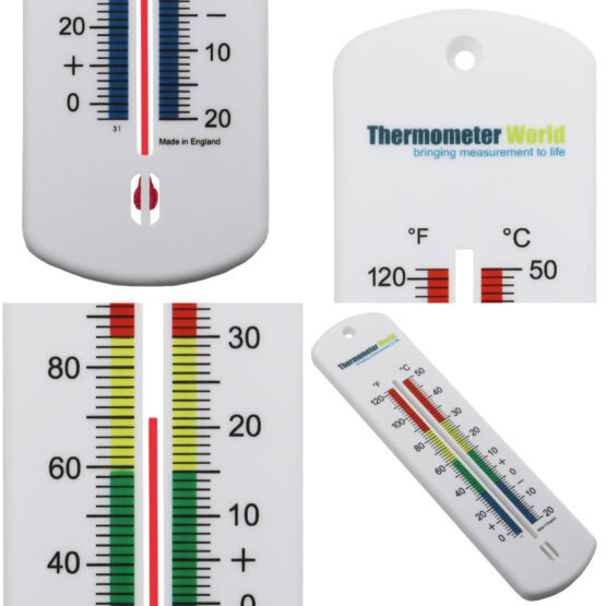 Large 240mm Wall Thermometer - Thermometer World