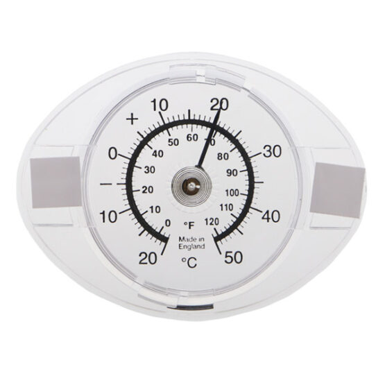 Dial Window Thermometer - Self Adhesive - Thermometer World