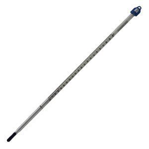 300mm Blue Spirit Glass Laboratory Thermometer -10 to +200C