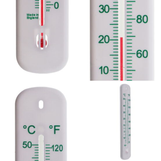215mm Plastic Wall Thermometer - Thermometer World