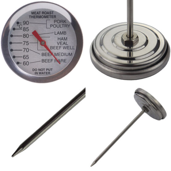 Meat Thermometer for Roasting & Perfect Meat Cooking