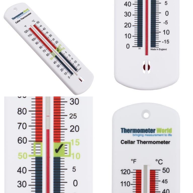 Wine Thermometer - Wine Cellar Thermometer - TW