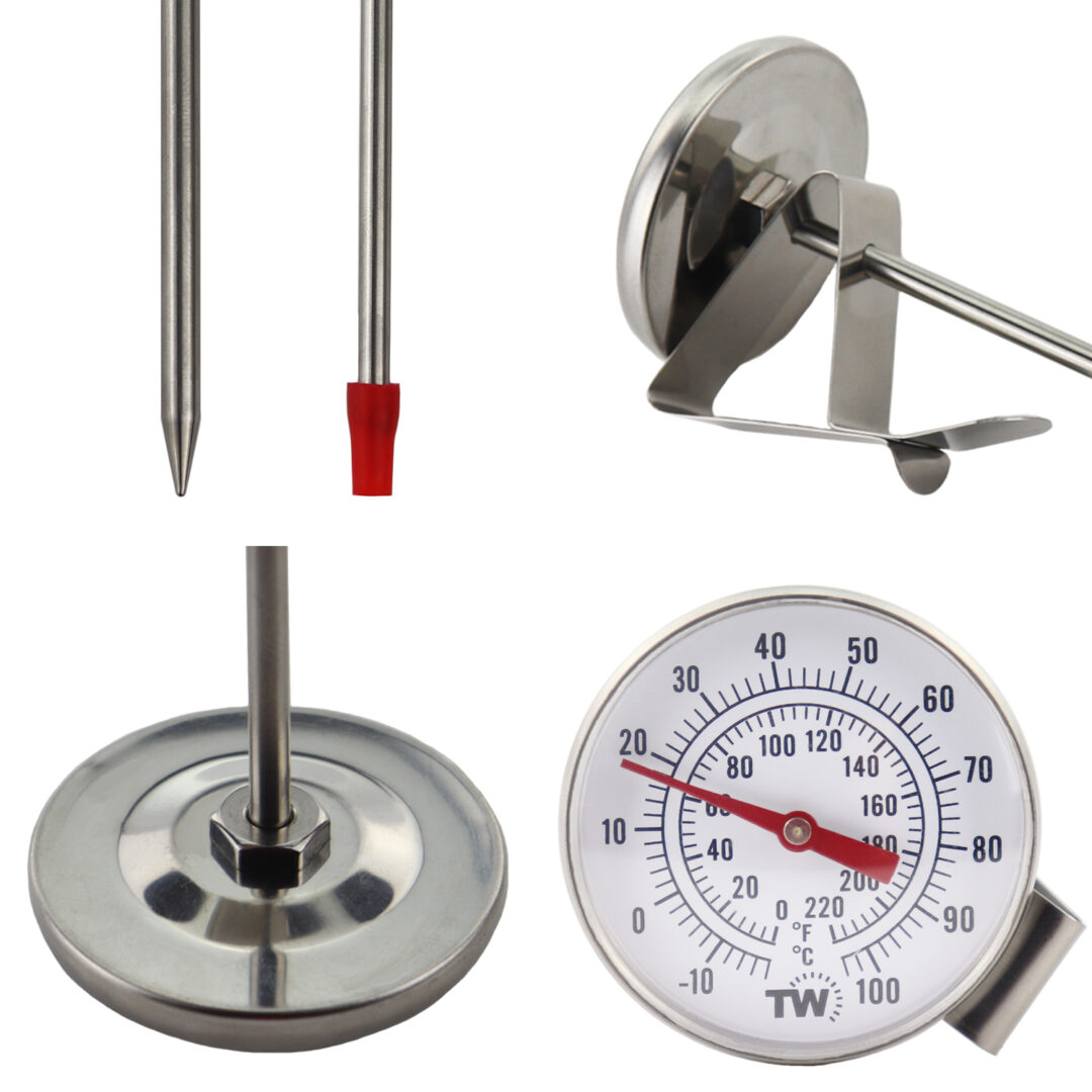 Milk & Dairy Thermometer With Dial - Thermometer World